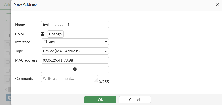 MAC address-based policies | FortiGate / FortiOS 7.6.2 | Fortinet Document Library
